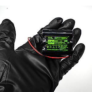 XML Battery (1 Pack 2GIG-BATT1 228844 2GIG 6MR1600AAY4Z BATT1X BATT2X H-AA2000mah 7.2v 2200mAh Ni-MH Rechargeable Battery Pack Replacement for Alarm System Security Control Panel