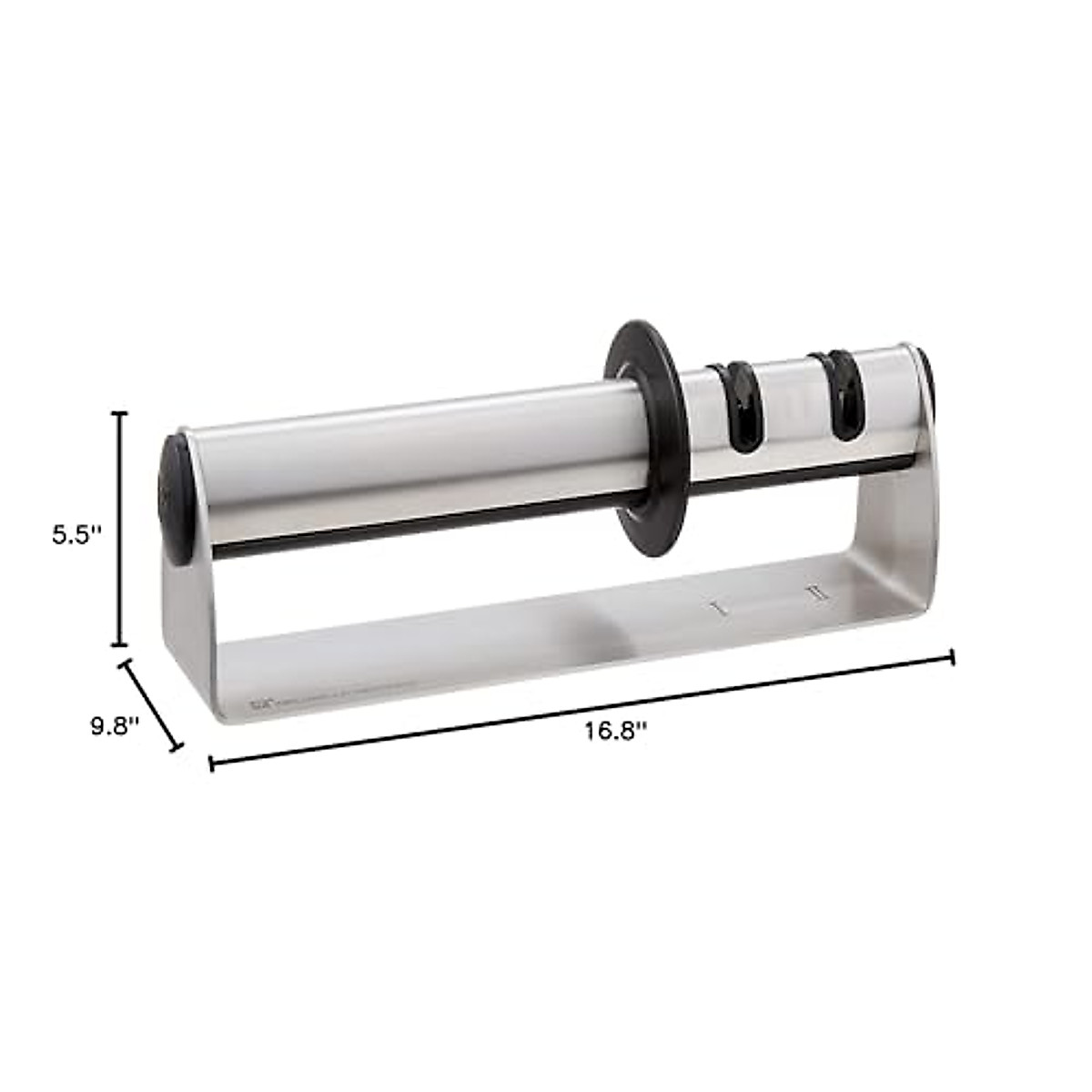 ZWILLING TWINSHARP Duo Stainless Steel Handheld Knife Sharpener, 9.5"