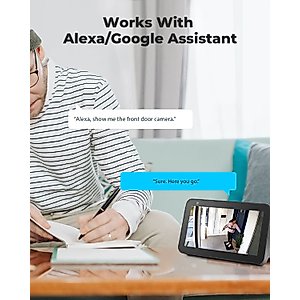 REOLINK Solar WiFi Camera Security Outdoor, Wireless Battery Powered, 3MP, 2-Way Talk, Night Vision, PIR Motion Detection, Works with Alexa/Google Assistant for Home Surveillance, IP65 Waterproof