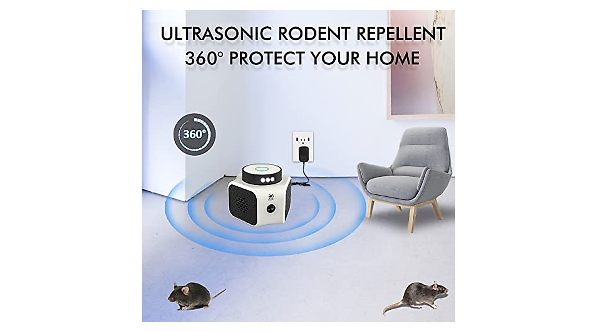 Diaotec Ultrasonic Mice Repellent Plug-in - Safe Solution