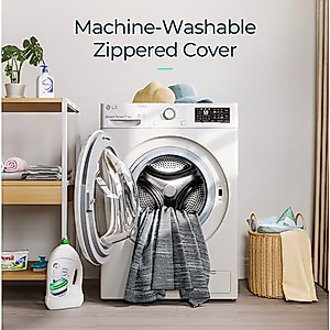 LINSY Cooling Firm Foam Mattress Queen, Multi-Layer Memory Foam Mattress Topper Queen with Removable Cover, 3.5 Inch Firm Foam Queen Mattress Topper, CertiPUR-US and Oeko-TEX Certified