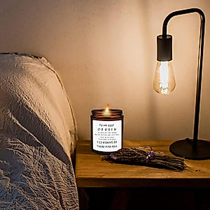 QGFM Cousin Gifts for Women Candles,Best Cousin Gifts for Women,Cousin Birthday Gifts,Cousin Going Away Lavender Scented Candles Gifts