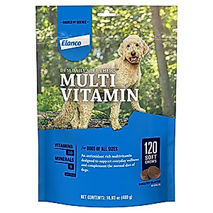 Daily Multi Vitamin Soft Chews for dogs, 120 soft chews