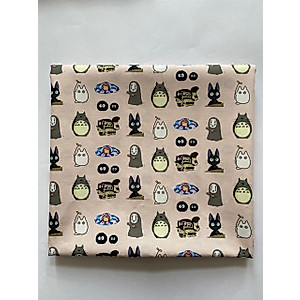 Studio Ghibli Cotton Fabric (1 Yard (36" x 58"))