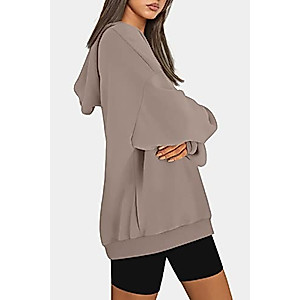 AUTOMET Womens Oversized Hoodies Pullover Sweatshirts Fall Clothes 2023 Fashion Outfits Fleece Winter Sweaters Comfy 90s Casual Basic Clothing
