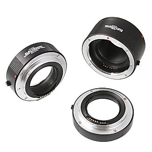 Fotga Macro AF Auto Focus Automatic Extension Tube Ring 13mm + 20mm + 36mm Set for Kenko Canon EF EF-S Lens