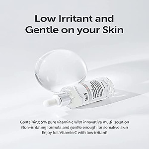 dear, klairs Freshly Juiced Vitamin Drop, 5% Hypoallergenic pure vitamin C serum, 35ml, 1.18oz | a potent skin rejuvenator