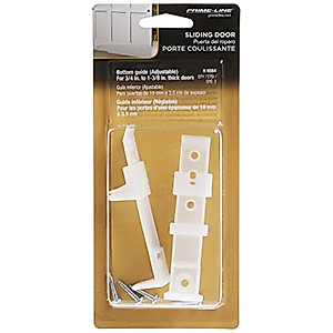Prime-Line N 6564 Self-Adjusting By-Pass Door Bottom Guide (2 Pack)