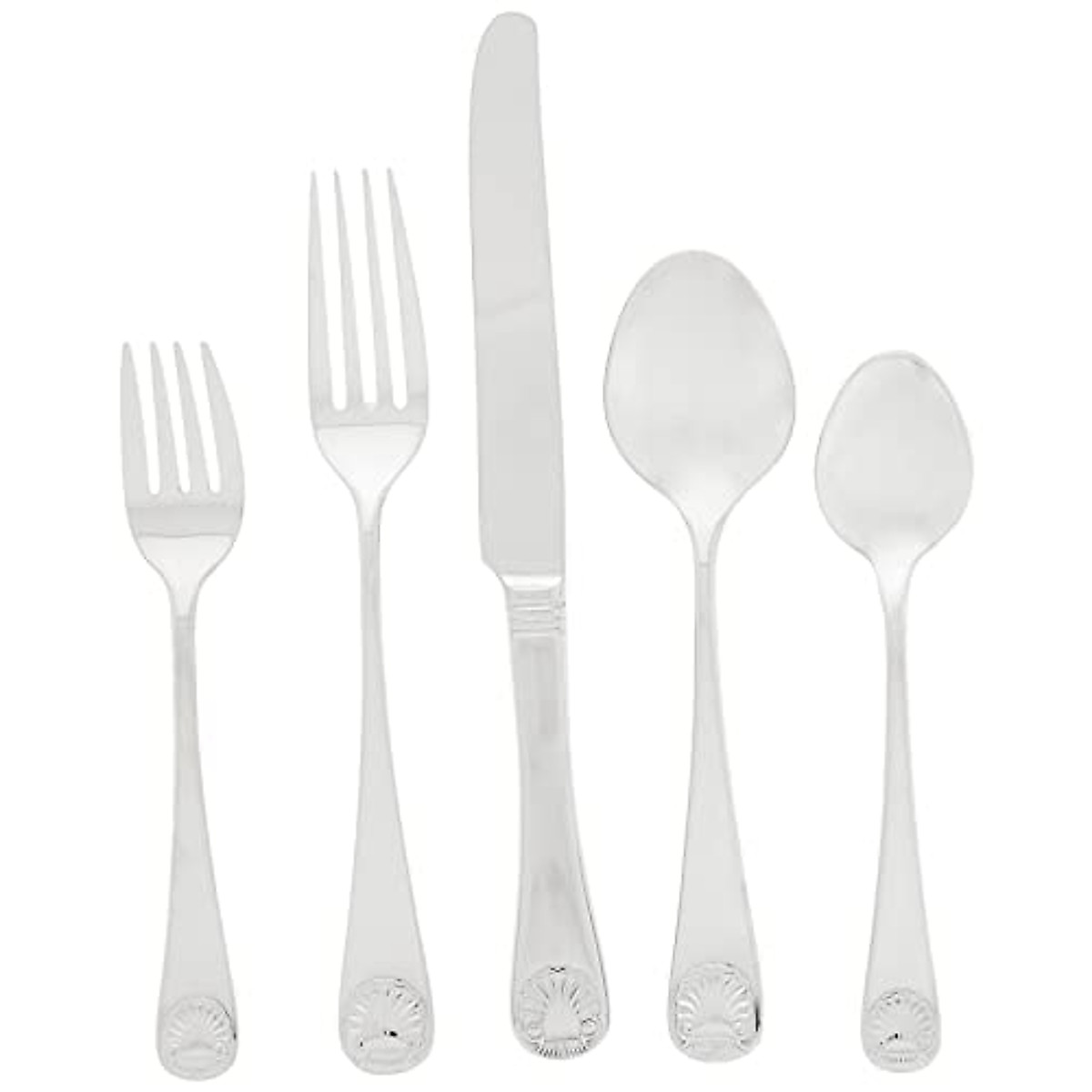 Ginkgo International 20-Piece Stainless Steel Flateware Place Setting , Service for 4