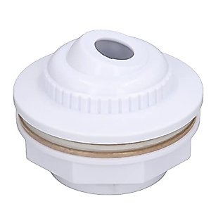 RvSky Garden Supplies Swimming Pool Water Inlet Fitting with 360 Degree and Single Hole Rotating Nozzles G2 External Thread Internal Thread