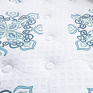 Signature Design by Ashley Mt Dana 15 Inch Firm Hybrid Mattress, CertiPUR-US Certified Foam, Full