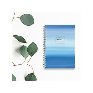2023-2024 Blue Sky Chanson 5-inch x 8-inch Academic Weekly & Monthly Planner, Blue (128694-A24)