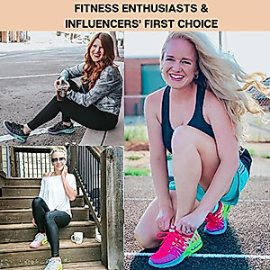 Omega Walk Women's Athletic Walking Shoes | Athletic Gym Jogging Sneakers | Purple Lace-up Casual Platform Sneakers | Mesh, Breathable, Air Cushion Comfortable & Breathable Work Sneakers