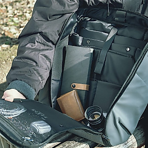 NIID Decode Men's Tech Backpack Large-capacity Shoulder Bag Camera Backpack Laptop Backpack for 15" MacBook Pro