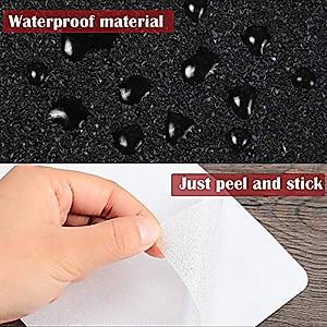 8 Pieces Cell Phone Grip Tapes Stickers Anti-Slip Grip Rubberized Decal Stickers Adhesive Traction Grip Decal Stickers Anti-Slip Textured Phone Tape for Phones Tablet Computer Gaming Cases (Clear)