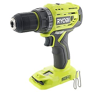 Ryobi P252 18V Lithium Ion Battery Powered Brushless 1,800 RPM 1/2 Inch Drill Driver w/ MagTray and Adjustable Clutch (Battery Not Included / Power Tool Only)