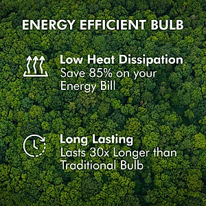 Xtricity LED Closet Low Profile Flat Puck Light Bulb, 11W (60W Eqv) 800 Lumens, 4000K Cool White, Dimmable, E26 Medium Base -120V, UL Listed (2 Pack)