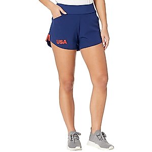 adidas Golf USA Pull-On Short, Dark Blue, Medium