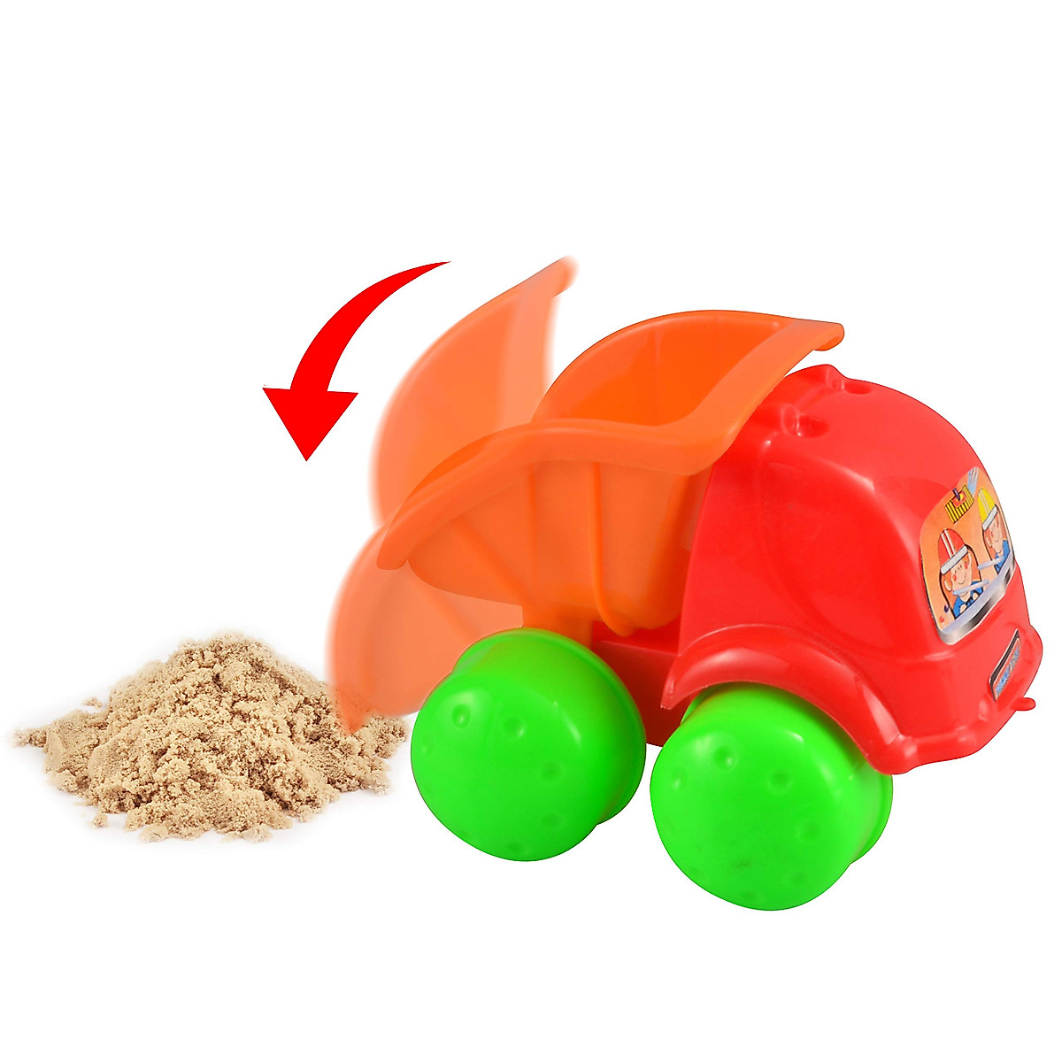 JOYIN 24 Pcs Beach Sand Toys Set Includes Sand Water Wheel, Sandbox Vehicle, Sand Molds, Bucket, Sand Shovel Tool Kits, Sand Toys for Toddlers Kids Outdoor Play (1 Bonus Mesh Bag Included)