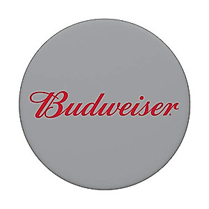 Budweiser Grey Script PopSockets Stand for Smartphones & Tablets