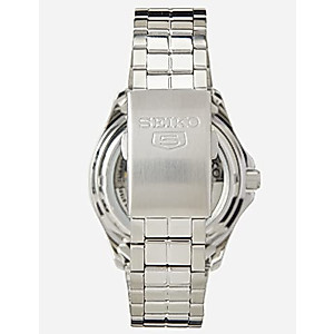 Seiko Men's SNKK87 Two Tone Stainless Steel Analog with White Dial Watch