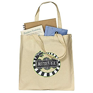 Beetlejuice Beetle Worm Grocery Travel Reusable Tote Bag