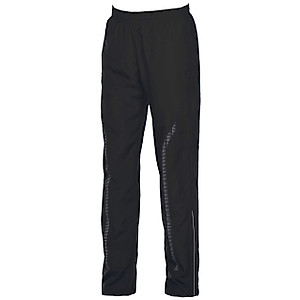 ARENA Standard Team Line Warm-up Tracksuit Lightweight Athletic Jacket, Black-Pants, XS