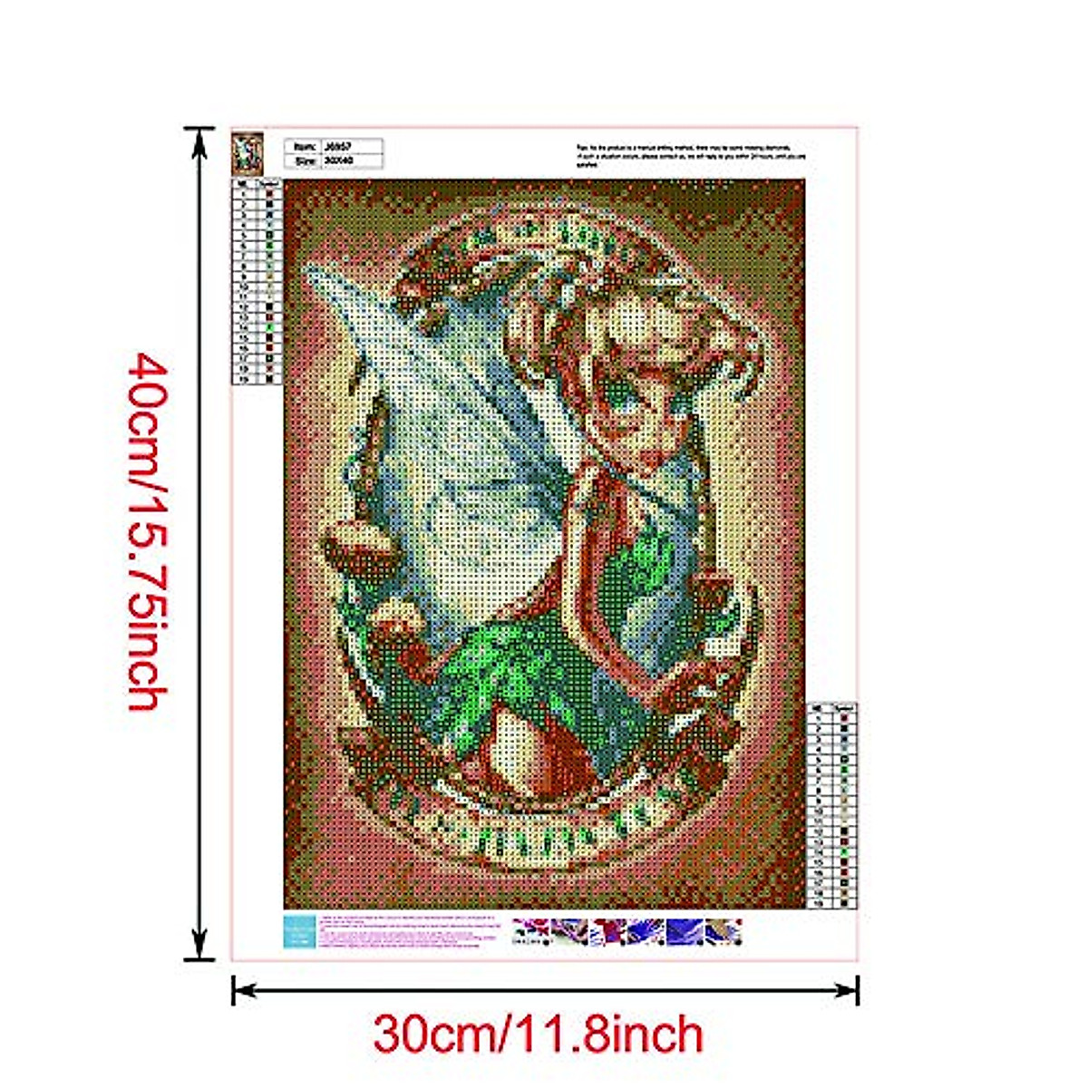 5D Diamond Painting Kit Paint by Numbers Kit for Adults or Kids,Tinkerbell Angel Princess Full Drill Crystal Rhinestone Diamond Embroidery Paintings Cross Stitch DIY Arts Craft Canva for Decor,16"x12"