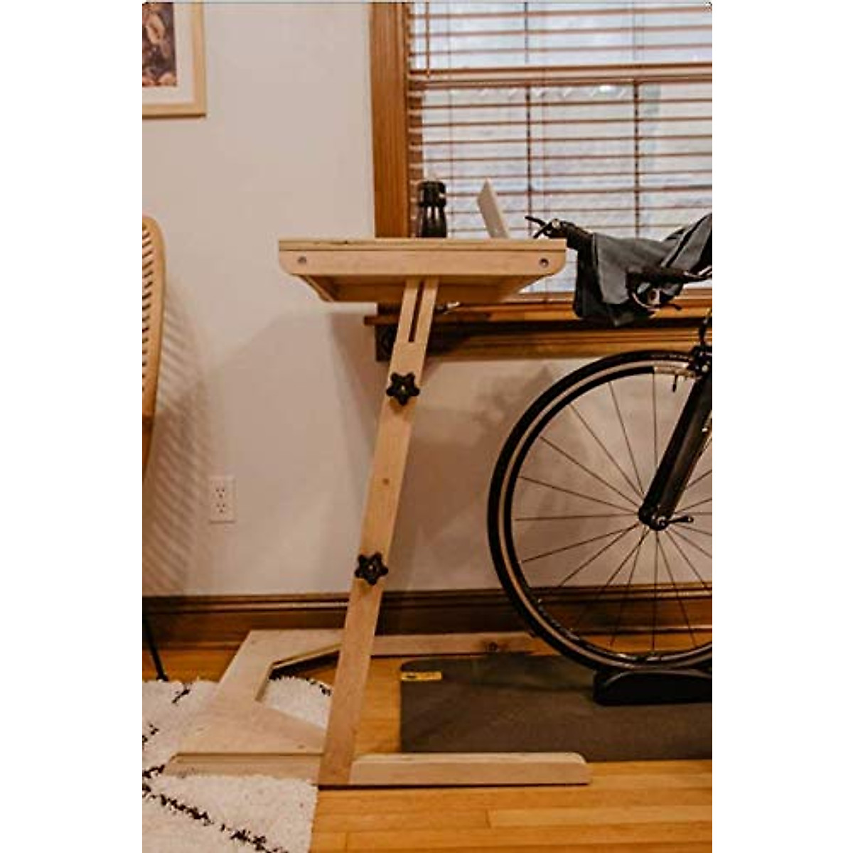 Exercise Bike Desk Plans DIY Build Your Own Adjustable Cycling Workstation