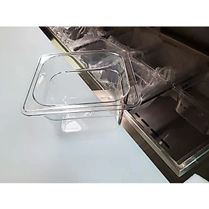 Aceland ASR-72BM 3 Door 72" MEGA Top Sandwich Prep Table Refrigerator - 20 Cu.Ft Refrigerated Salad Prep Station Table with Cutting Board and Pans, for Restaurant, Bar, Shop, Residential