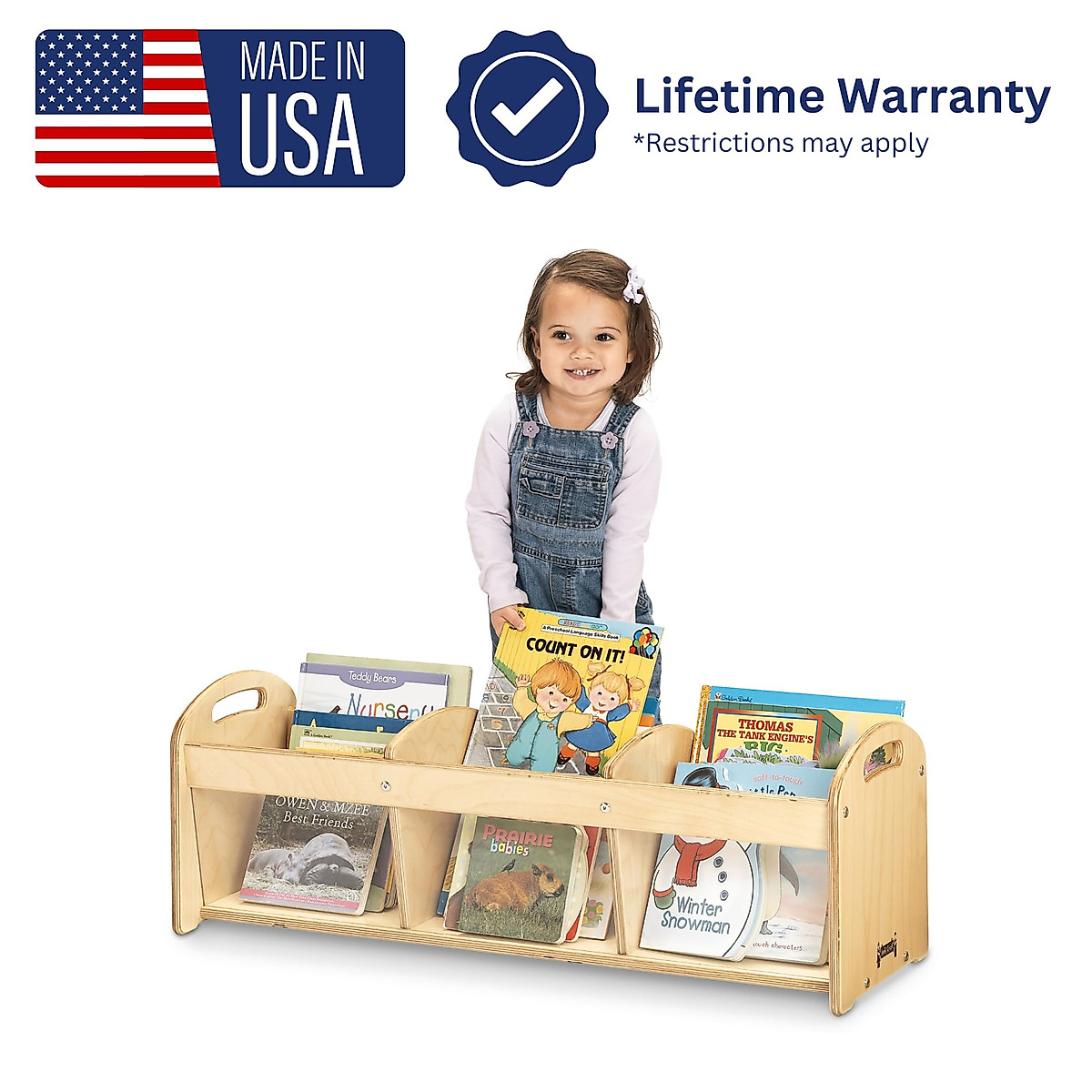 Jonti-Craft Toddler See-Thru Book Browser