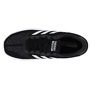 adidas Men's CF Revolver Running Shoe, Black/White/Utility Black, 11.5 Medium US