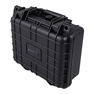 Casematix 11" Waterproof Studio Recording Microphone Case Compatible with Blue Ember Xlr Condenser Microphone and Audio Accessories