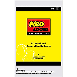 Neo LOONS 100 Pcs 10" Pastel Turquoise Blue Premium Latex Balloons - Great for Kids, Adult Birthdays, Weddings, Baby Showers, Water Fights, or Any Celebration