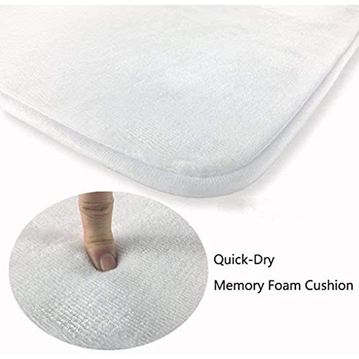 Print Microfiber Memory Foam,Inspirational Quote Trust in The Lord with All Thine Heart Red Rose Flower Soft Home Office Door Bathroom Mat/Bath Rugs 31"x20"