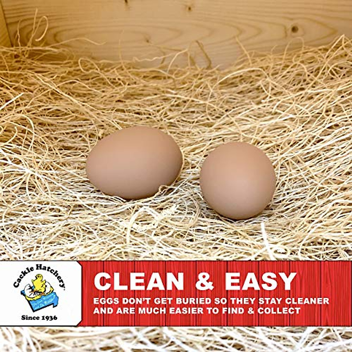 Cackle Hatchery Laying Hen Nest Box Pads - 13" x 13" (6 Pack)