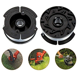 Eyoloty 30ft 0.065” AF-100 Replacement Spools for Black Decker GH900 GH600 LST522 LCC140 String Trimmer Weed Eater Refills Auto-Feed Spool(8 Replacement Spool, 1Cap,1 Spring)