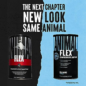 Animal Flex - Joint Support Supplement for Pain Relief and Discomfort with Turmeric, Glucosamine, Chondroitin, MSM, Boswellia to Reduce Soreness in Muscles, Back, Knees, Shoulder, and Hip, 44 packs