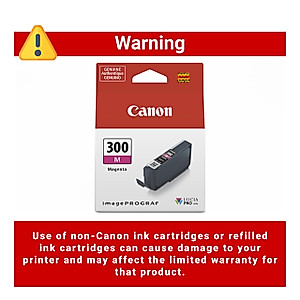 Canon PFI-300 Lucia PRO Ink, Magenta, Compatible to imagePROGRAF PRO-300 Printer