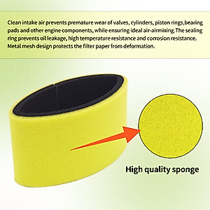 11013-0021 Air Filter Oil filter Compatible with Kawasaki KVF650 KVF750 KVF 650 750 Brute Force 650 750 4X4i Hardwood Green HD NRA Outdoors EPS Camo APG HD