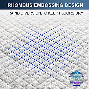 Boscute XXL Thicken 6 Layers Heavy Absorbent 30"x36" Pet Training Dog Pee Pads, Extra Large Polymer Leak-Proof Quick Dry Puppy Pee Pads, Disposable Pee Pads for Dogs Cats Rabbit