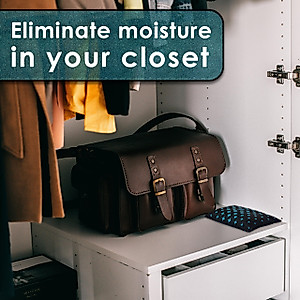 KING KONG STATE Rechargeable Desiccant Dehumidifier Bag 3-Pack - Moisture Absorbing Bag 3x 200g with Reusable Silica Gel for (Gun-) Safes, Storage Bins and Cars