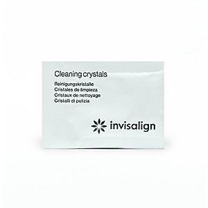 INVISALIGN Cleaning Crystals for Clear Aligners and Retainers, (50 Packets)