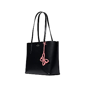 Kate Spade New York Marlee Large Leather Tote (Black/Pink)