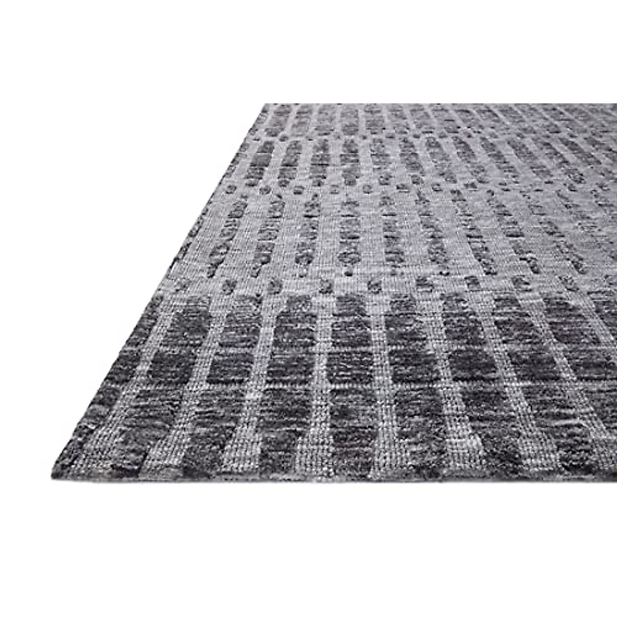 Justina Blakeney x Loloi Yeshaia Collection YES-05 Grey/Charcoal 7'-9" x 9'-9" Area Rug