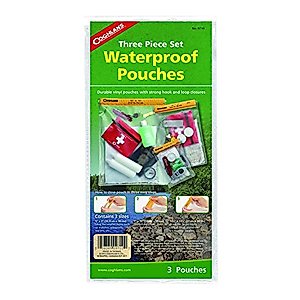 Coghlan's Waterproof Pouches, 3-Piece Set