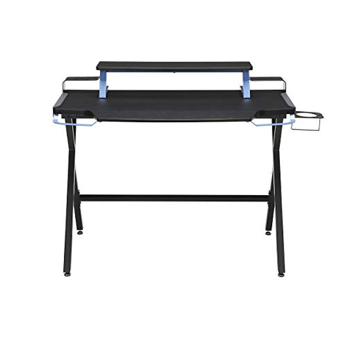 RESPAWN RSP-1000 Gaming Computer Desk, 23.625" D x 42" W x 34.625" H, Blue