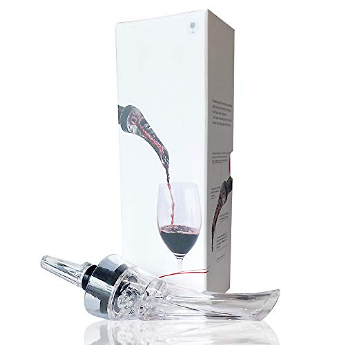 Wine Aerator Pourer Edible Grade Acrylic Material Olecranon Shaped Decanter Spout Included Gift Box