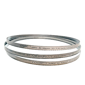 FOXBC 32-7/8 Inch Bandsaw Blade 18 TPI for DeWalt DCS371B Portable Band Saw, Replace DW3983C, 32-7/8-Inch .020-Inch 18 TPI, 3-Pack