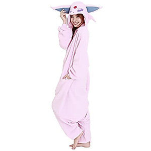SAZAC Kigurumi - Pokemon - Espeon - Onesie Jumpsuit Halloween Costume